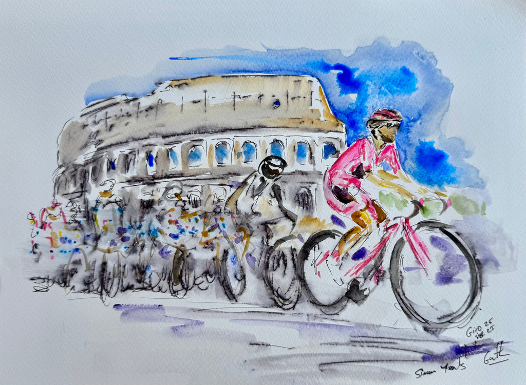 Simon Yates wins the Giro d'Italia – Garth Bayley Art